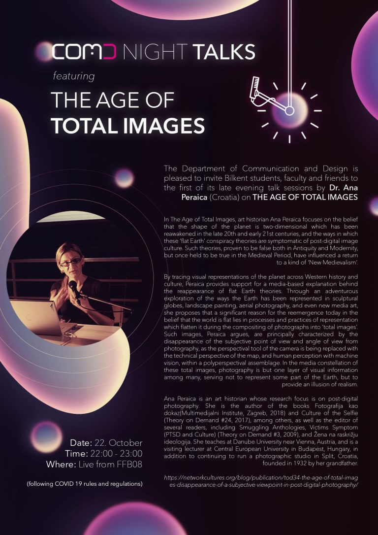 COMD Night Talks featuring The Age of Total Images – COMD – Bilkent ...